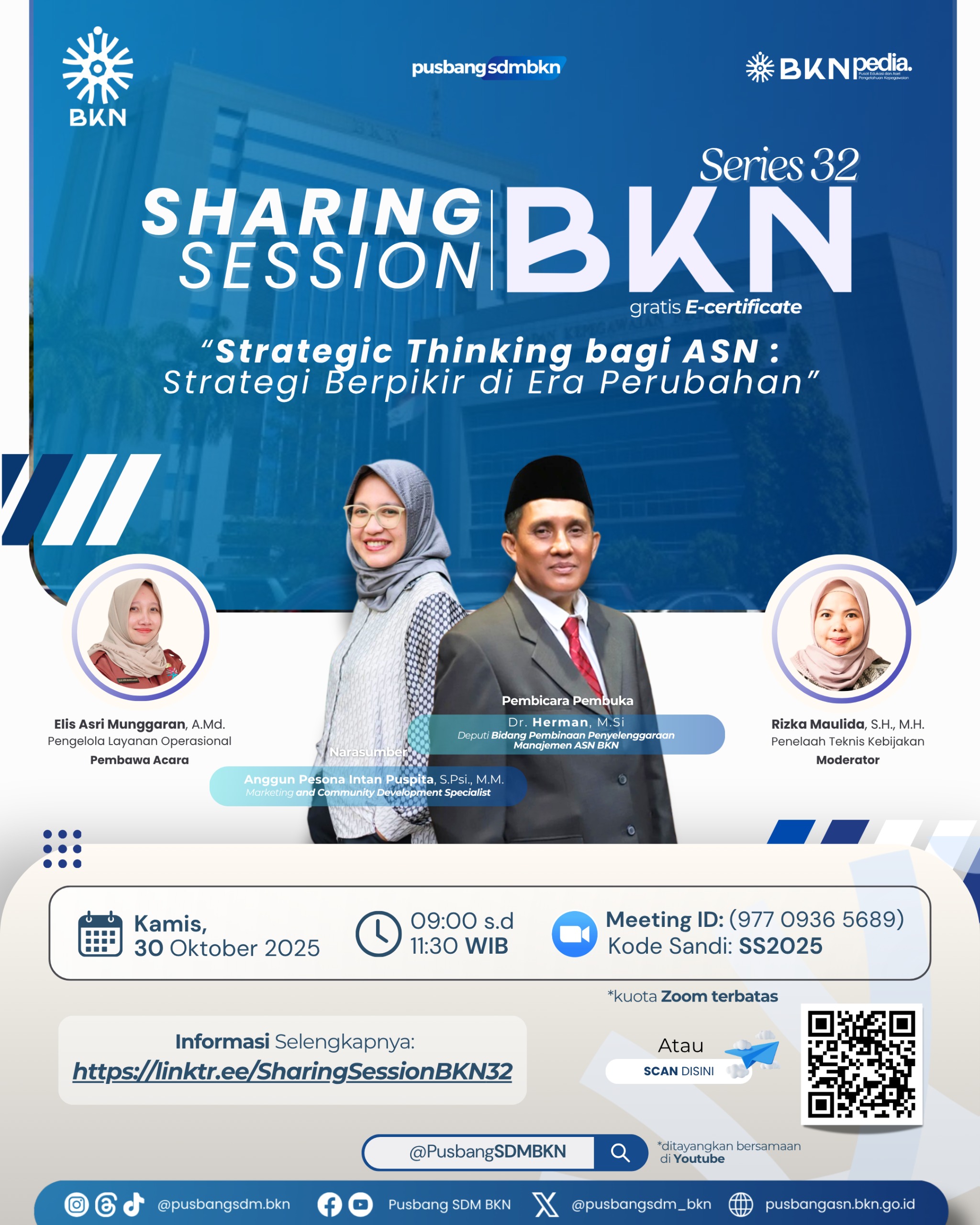 Daftar Hadir - Strategic Thinking bagi ASN: Strategi Berpikir di Era ...